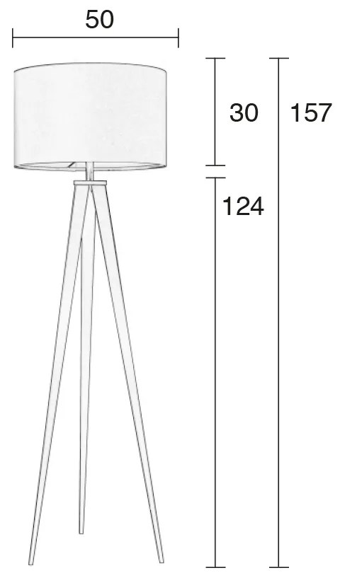 Lampa Tripod