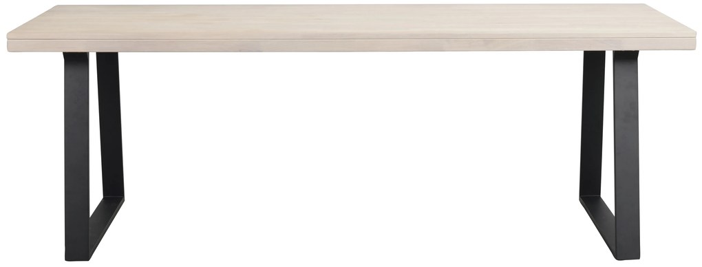 ROWICO Jídelní stůl BROOKLYN světlý nohy U 220x95 cm 119821