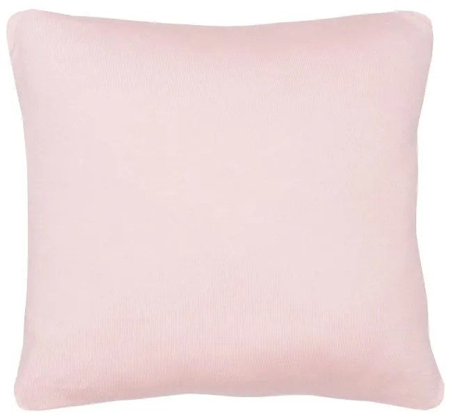 SCANquilt pletený povlak COLOUR růžová 45 x 45 cm