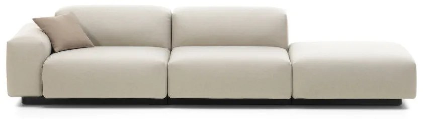 Vitra Pohovka Soft Modular Sofa 3-místná otevřená