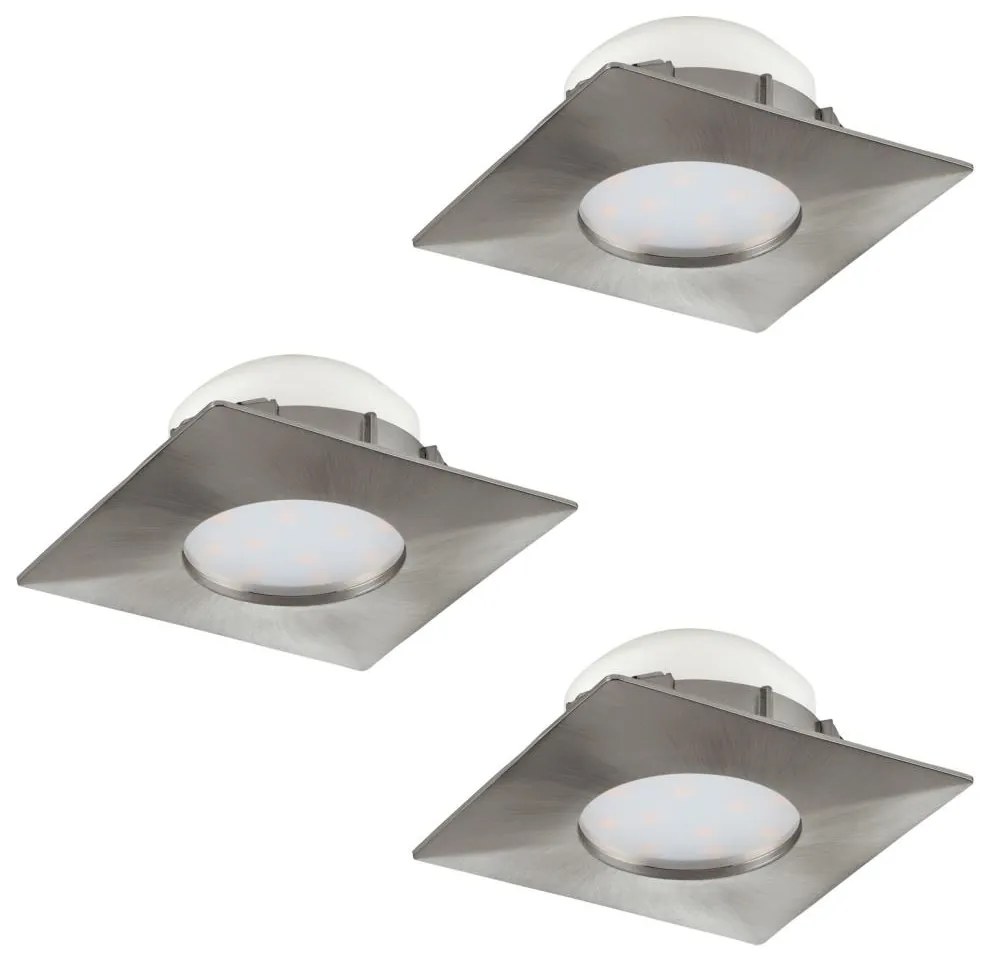 Eglo 95803 - SADA 3x LED podhledové svítidlo PINEDA 1xLED/6W/230V