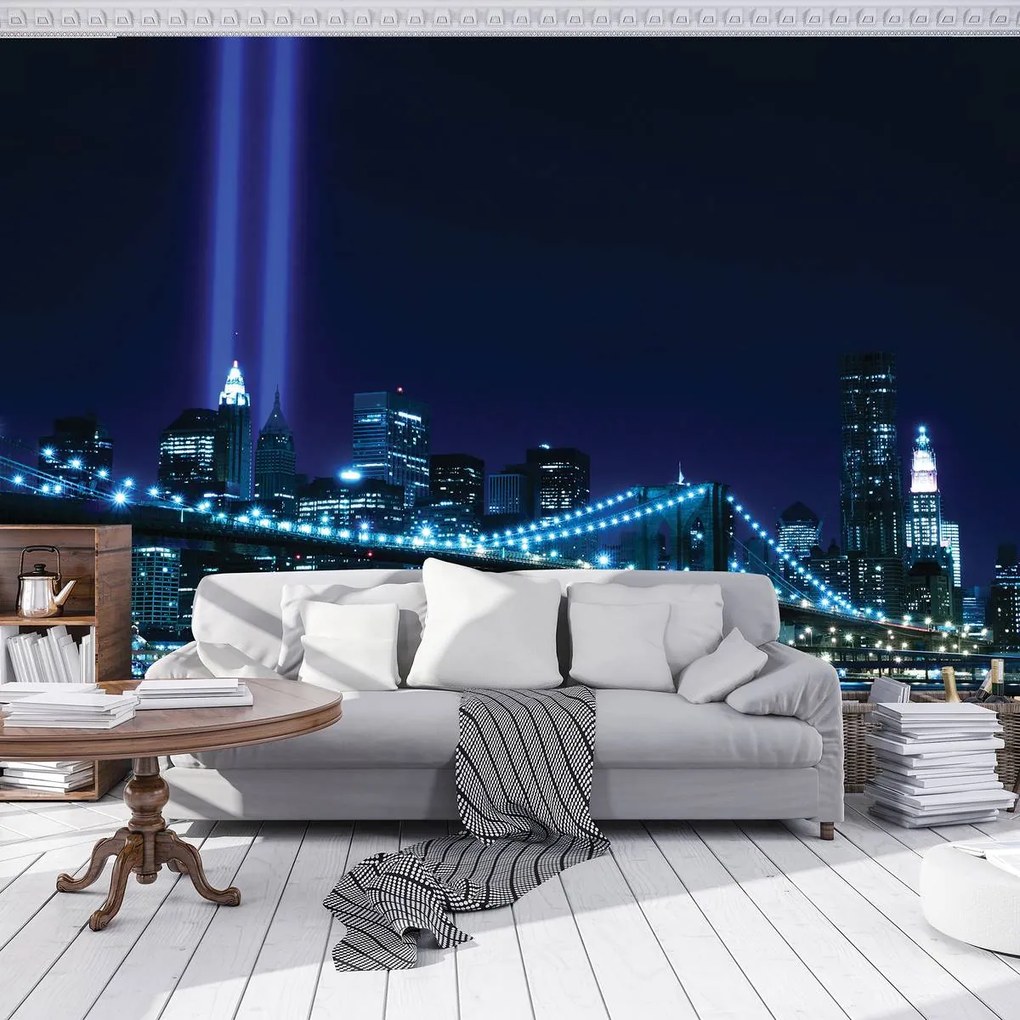 Fototapeta - New York Brooklyn Bridge City (152,5x104 cm)