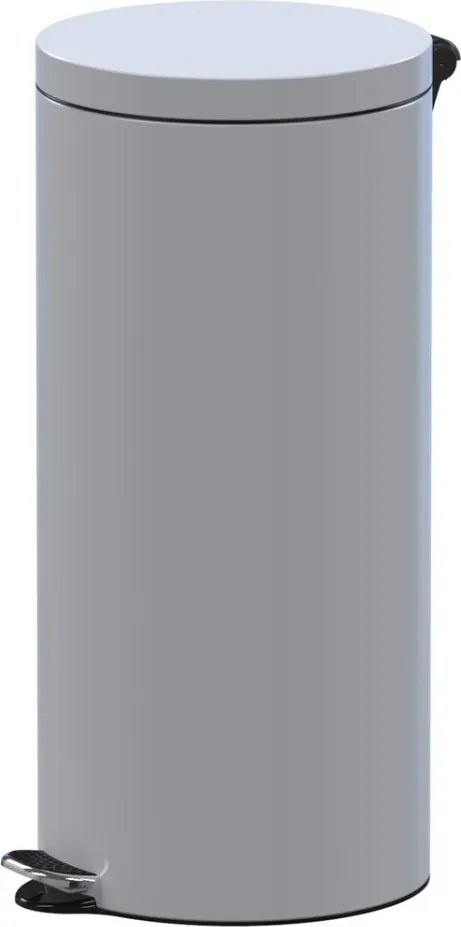 Odpadkový nášlapný koš EnpragFreedom Fresh 30l, šedá