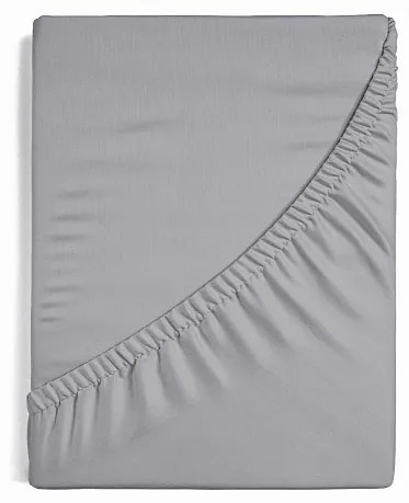 Matějovský napínací prostěradlo jersey Světle šedé na matraci: 100 x 220 cm