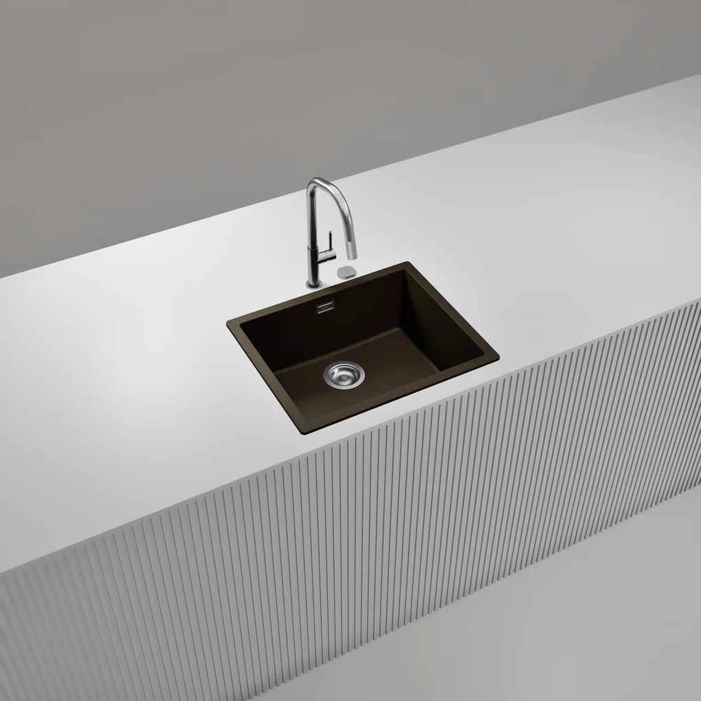 Schock Dřez KAIA N-100L Bronze horní uložení