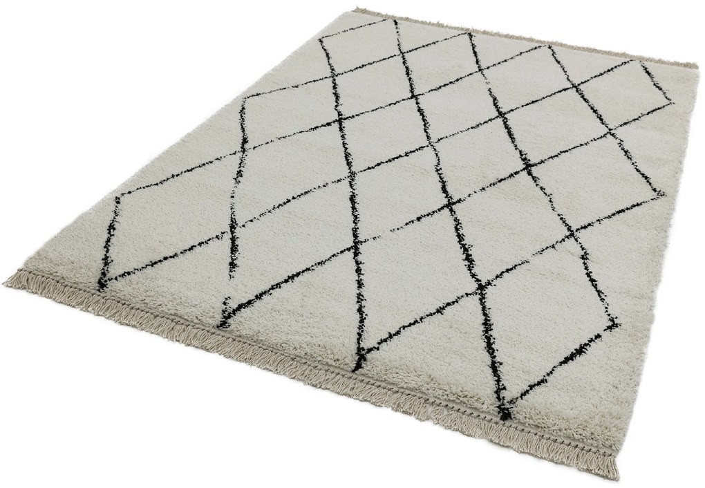 Béžový koberec Lever Cream Diamond Rozměry: 120x170 cm