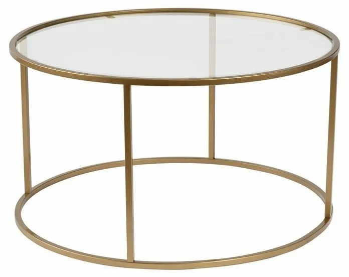 Konferenční stolek Aurum Gold, 80 cm