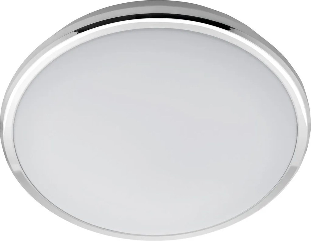 Sapho Sapho, SILVER stropní LED svítilna, průměr 29cm, 10W, 230V, 3000K/4000K/6500K, IP44, chrom, AU480