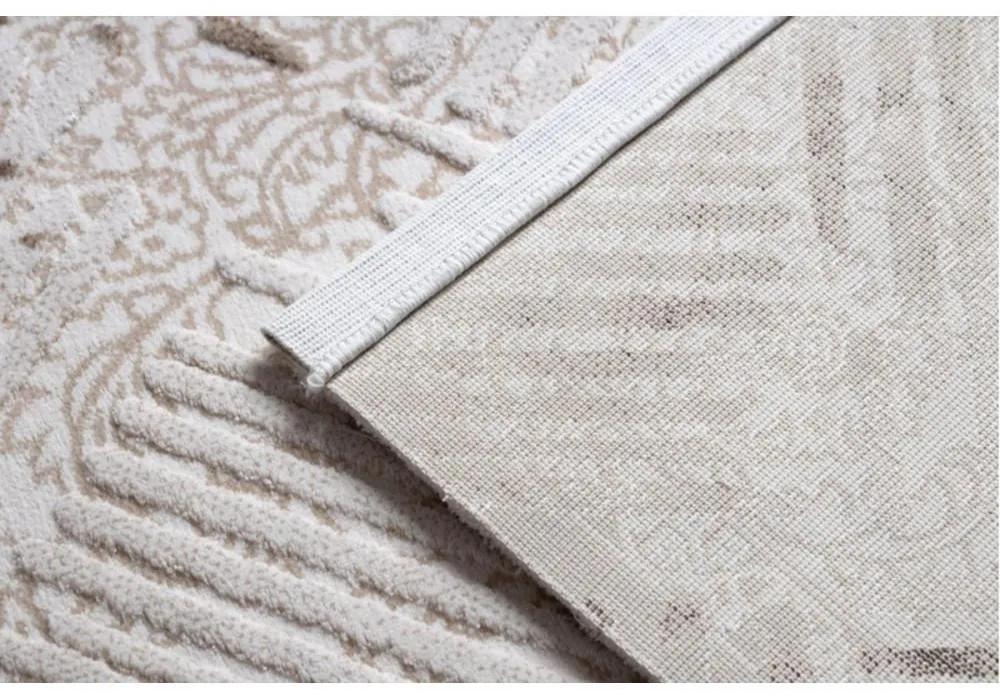 Luxusní kusový koberec akryl Elian béžový 160x230cm