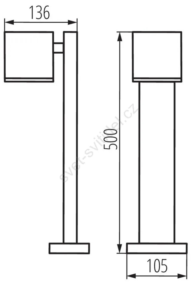 Kanlux GORI 50 Zahradní svítidlo 29002