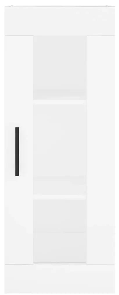 Skříň highboard bílá 34,5 x 34 x 180 cm kompozitní dřevo,  3199193