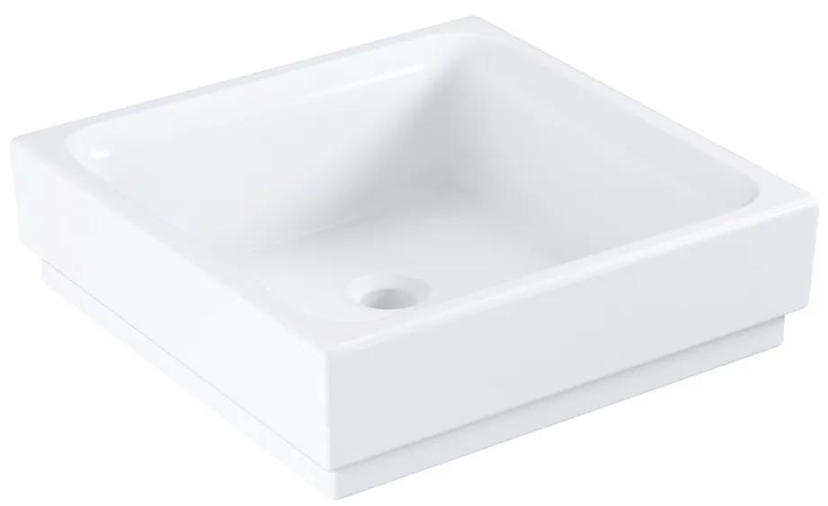 Grohe Cube Ceramic - Umyvadlo na desku 40 cm, PureGuard, alpská bílá 3948200H
