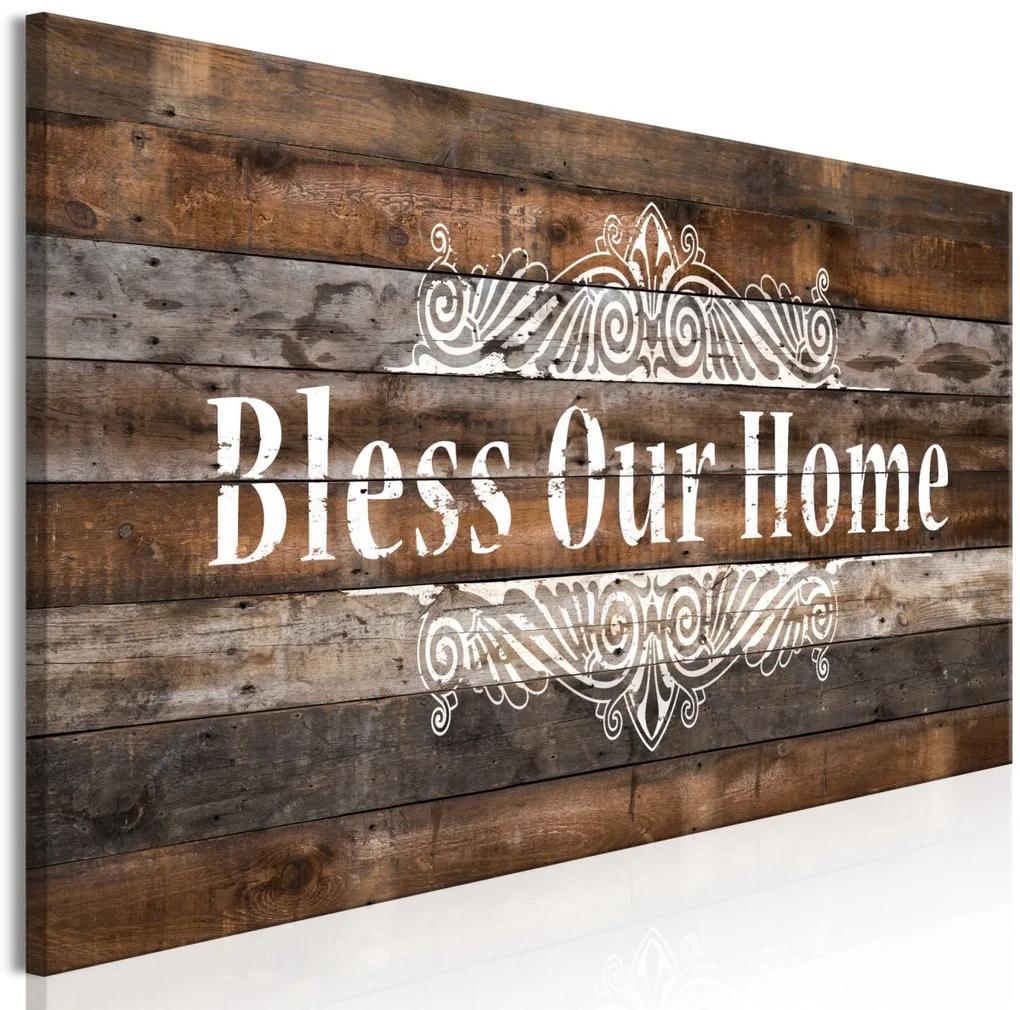 Obraz - Bless Our Home (1 Part) Narrow