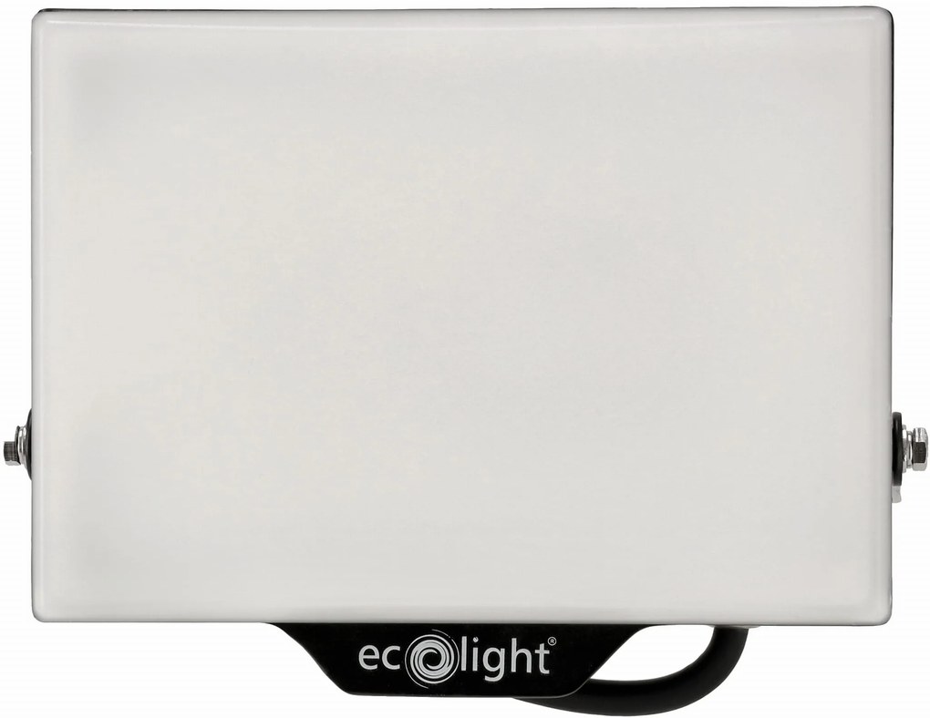 ECOLIGHT LED reflektor 50W 2v1 - neutrální bílá + čidlo pohybu