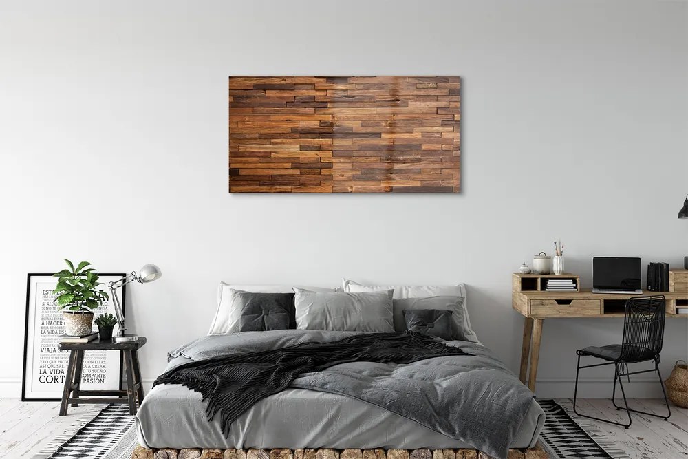 akrylový obraz Dřevěné panely desky 125x50 cm