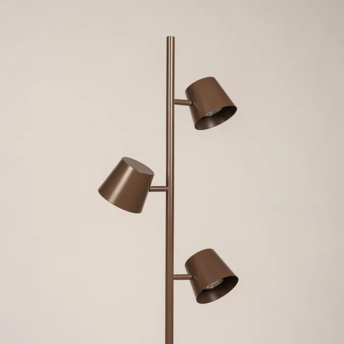 Stojací lampa Snap Fosca Brown Trio