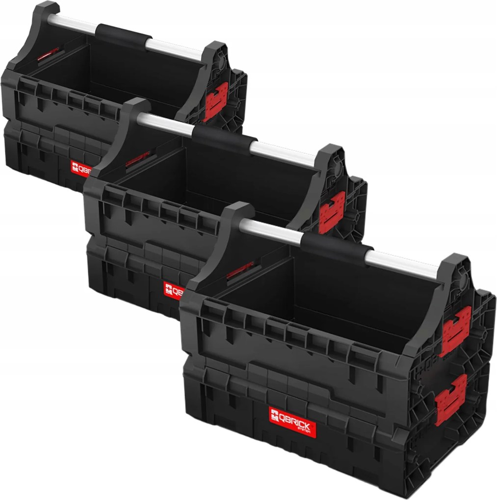 Qbrick System Pro Modular Tray koš černý box na nářadí 18 l x3