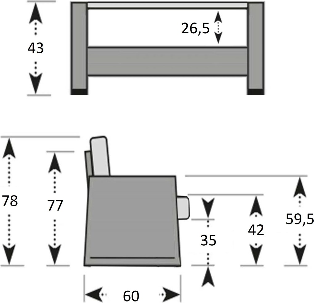 Doppler PALOMA zahradní sedací souprava
