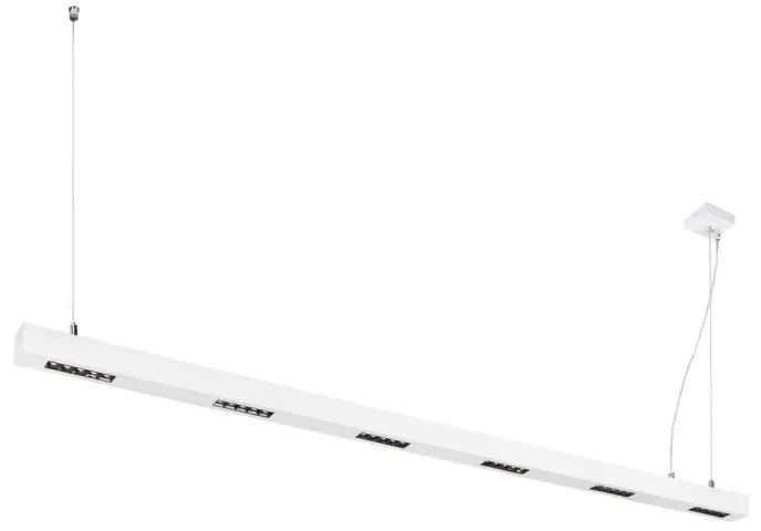 Q-LINE PD, LED závěsné svítidlo, 2m, BAP, bílá, 4000K - BIG WHITE