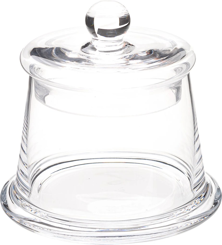 Skleněná dóza na sladkosti, 400 ml - transparentní