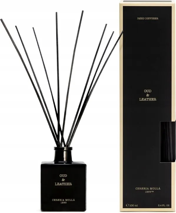 Difuzér 100 ml Oud & Leather Cereria Molla