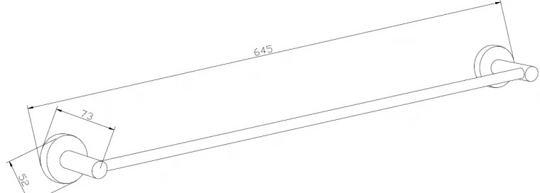 Mexen příslušenství, Remo držák na ručníky, bílá, 7050724-20