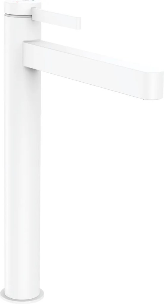 Hansgrohe Finoris, umyvadlová baterie 260, s výpustí Push-Open, bílá matná, 76070700