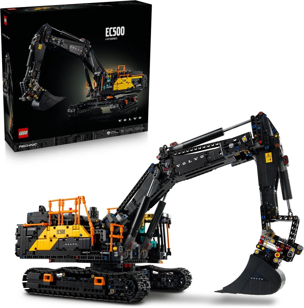 Lego technic 42215 bagr volvo ec500 hybrid 5702017816388