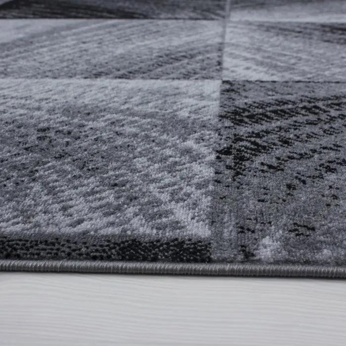 Vopi | Kusový koberec Plus 8003 black - 80 x 150 cm