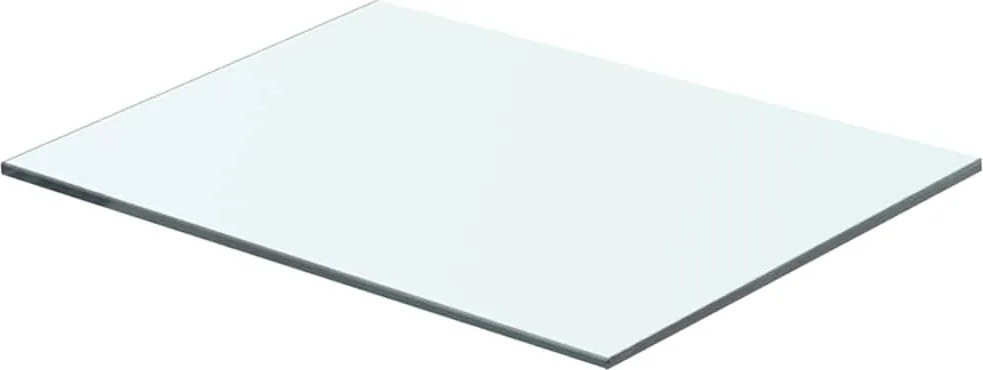Policové desky 2 ks sklo čiré 40 x 25 cm 3051555
