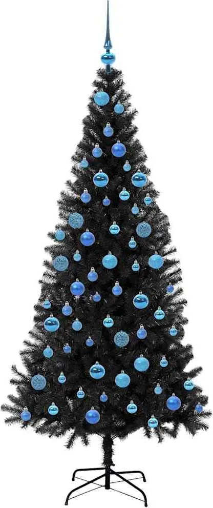 Vánoční stromeček Černá 180 cm PVC 3396485