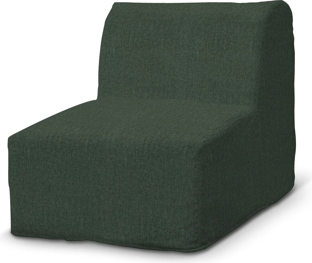 Potah na křeslo Lycksele jednoduchý barva zelená látka pletený vzor