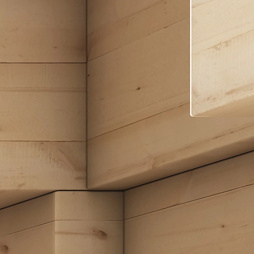 Malvis 3D tapeta dřevěný tunel Vel. (šířka x výška): 144 x 105 cm