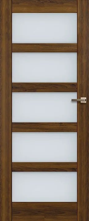 Interiérové dveře vasco doors BRAGA model 6 Průchozí rozměr: 70 x 197 cm, Orientace dveří: Levé dveře, Dekor: Buk jasmínový