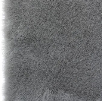 BO-MA, Kusový koberec Rabbit new 11 dark grey, 160x230, šedá, ložnice