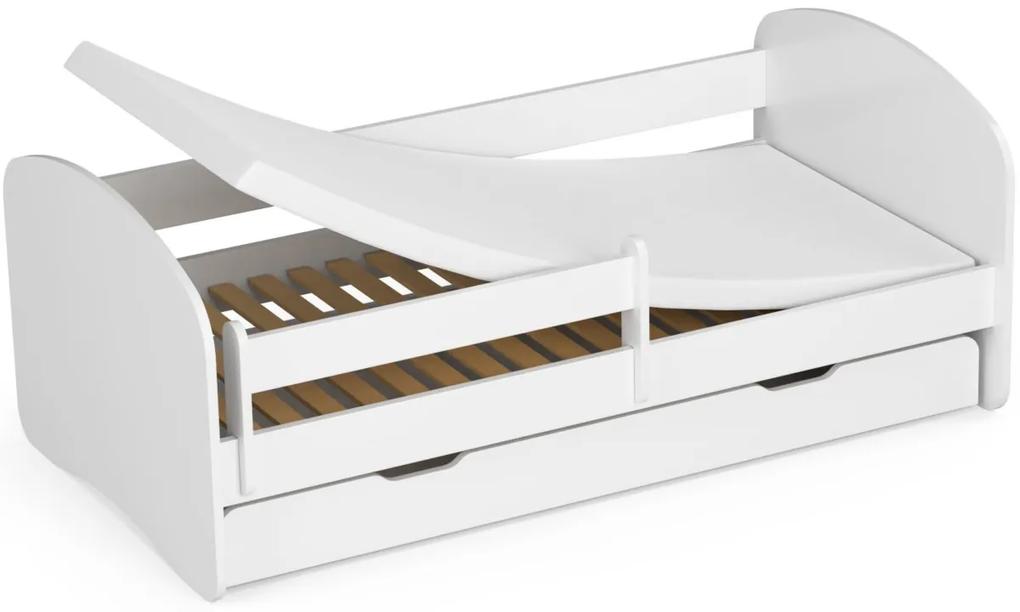 Dětská postel SMILE 160x80 cm bílá