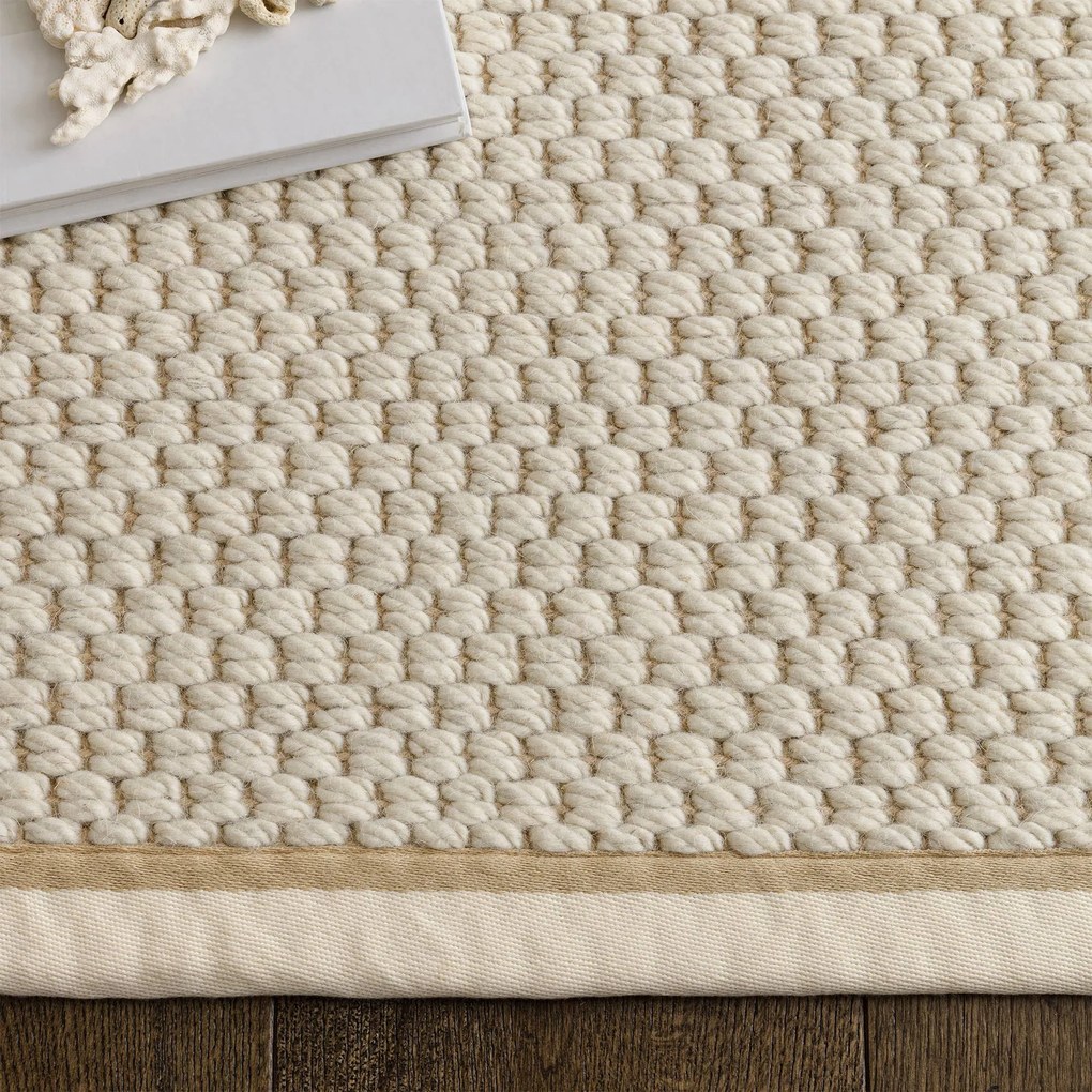 Tribeca Design Kusový koberec Ministry Double Loop Cream Rozměry: 160x230 cm