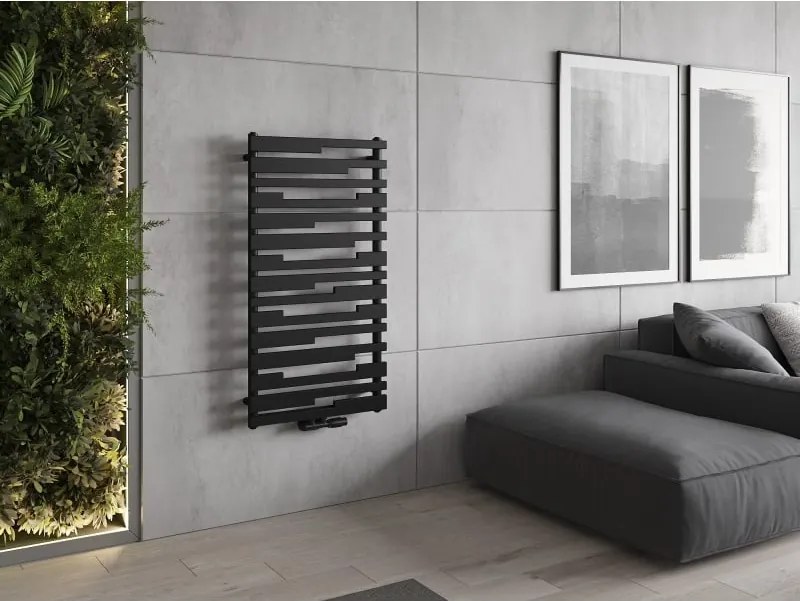 Mexen Provo dekorativní radiátor 1125 x 600 mm, 799 W, černý - W209-1125-600-00-70
