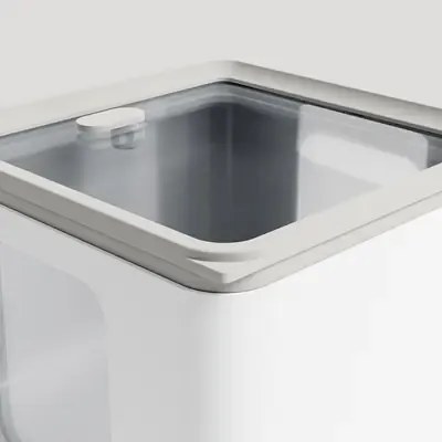 BLIMPLUS Dóza na potraviny Peek Box Quadro Arctic White / 2,6 l / Poly