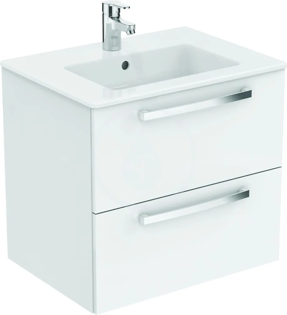 IDEAL STANDARD - Tempo Skříňka pod umyvadlo 600x440x550 mm, lesklý lak bílý E3240WG