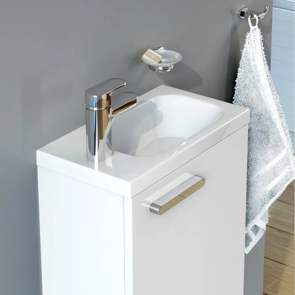Ravak Chrome 400 L 40 x 22 cm XJGL1100000 umývátko