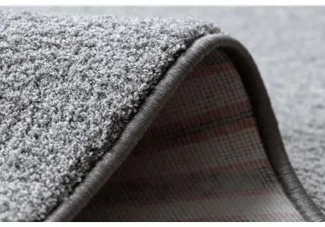 koberec, koberec metráž VELVET MICRO šedá 90 hladký, Jednotný jedno velikost 100x200 cm | krásné koberce cz