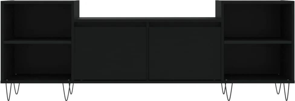 vidaXL TV skříňka 160x35x55 cm kompozitní dřevo [831341] Barva: Betonová šedá