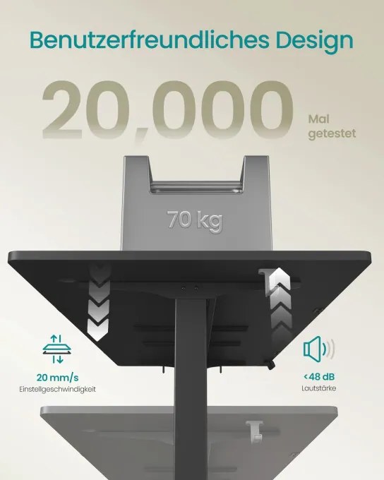 Elektrický kancelářský stůl LSD138BZ01