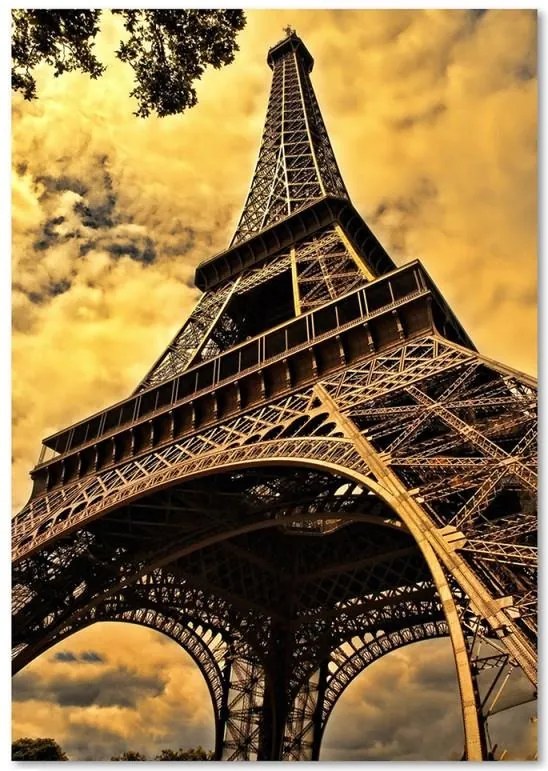 CARO Obraz na plátně - Eiffel Tower 7 30x40 cm