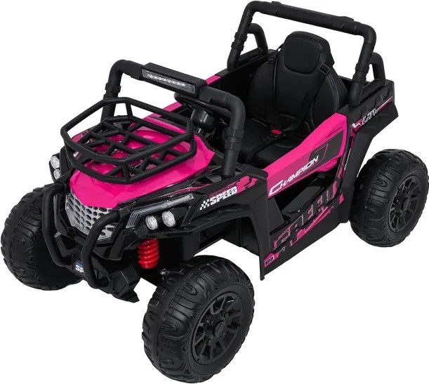 Elektrické terénní autíčko UTV LIFT růžové