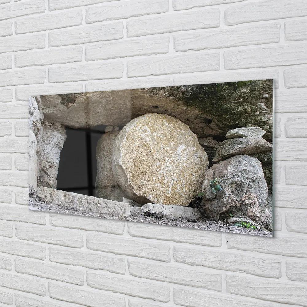 akrylový obraz Jeskyně 100x50 cm