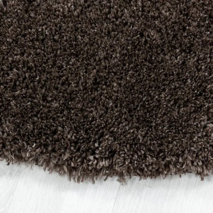 Vopi | Kusový koberec Fluffy shaggy 3500 brown - 280 x 370 cm