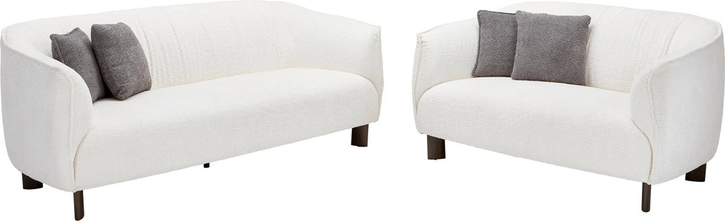 XXXLutz SEDACÍ SOUPRAVA 3+2, textil, krémová MID.YOU - Online Only sedačky - 000665001601