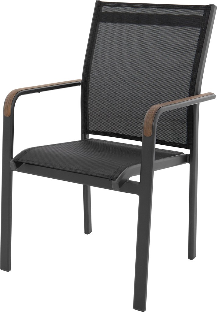 Doppler EXPERT WOOD Plus - zahradní stohovatelné křeslo - Rozbalené zboží (N609)